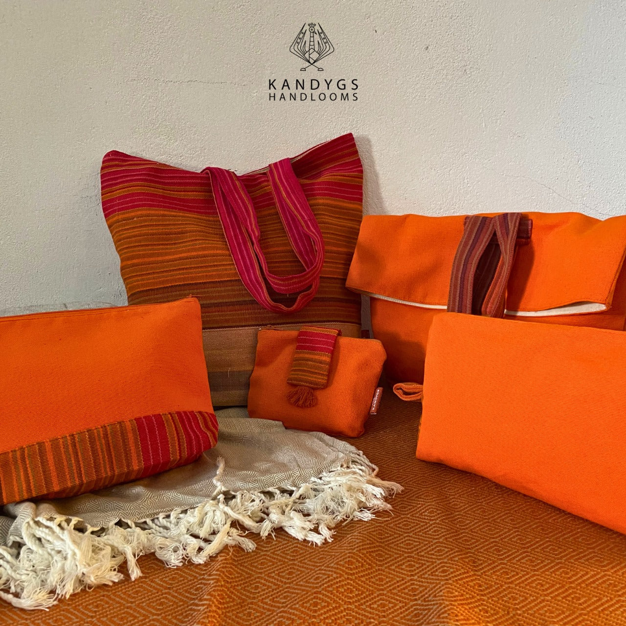Tangerine Sunset Collection – Kandygs Handlooms Online Store